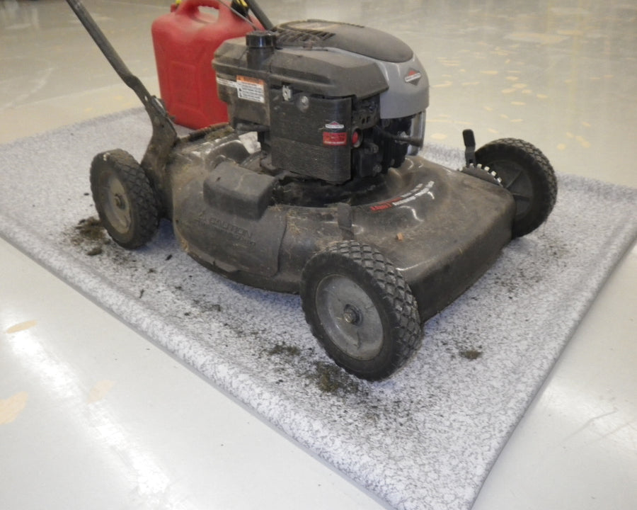 Garage Floor Cover for Snow Blower and LawnMower – KentainMats